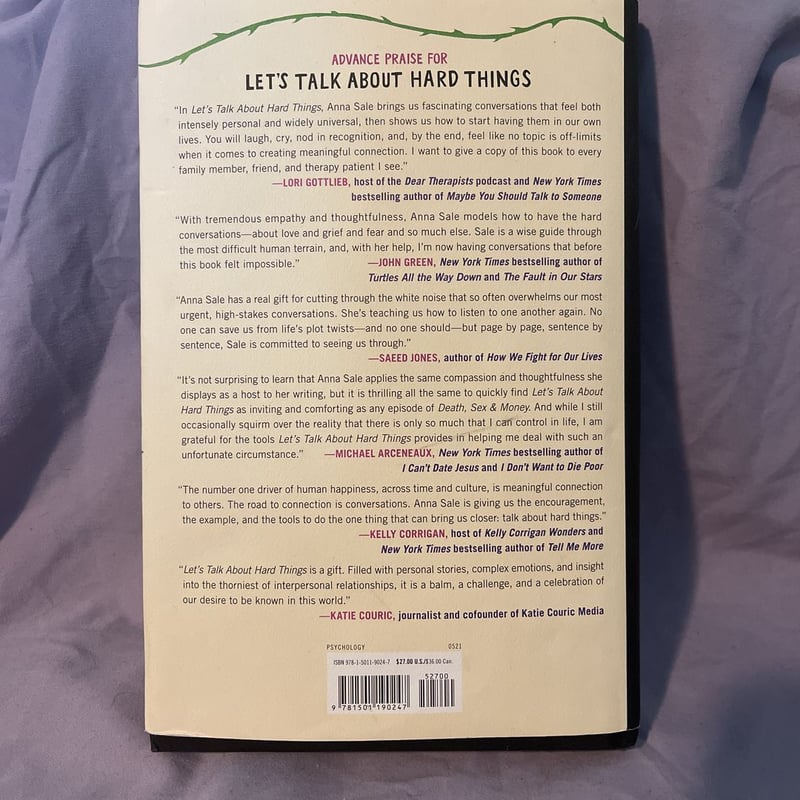 Let's Talk about Hard Things by Anna Sale