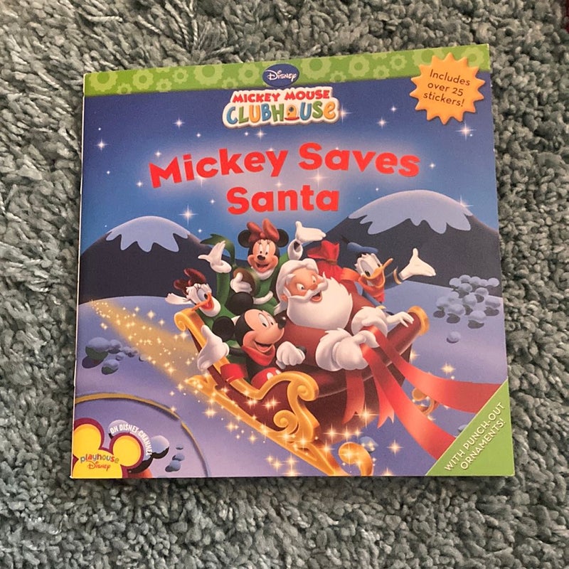 Mickey Saves Santa by Disney Books, Paperback | Pangobooks