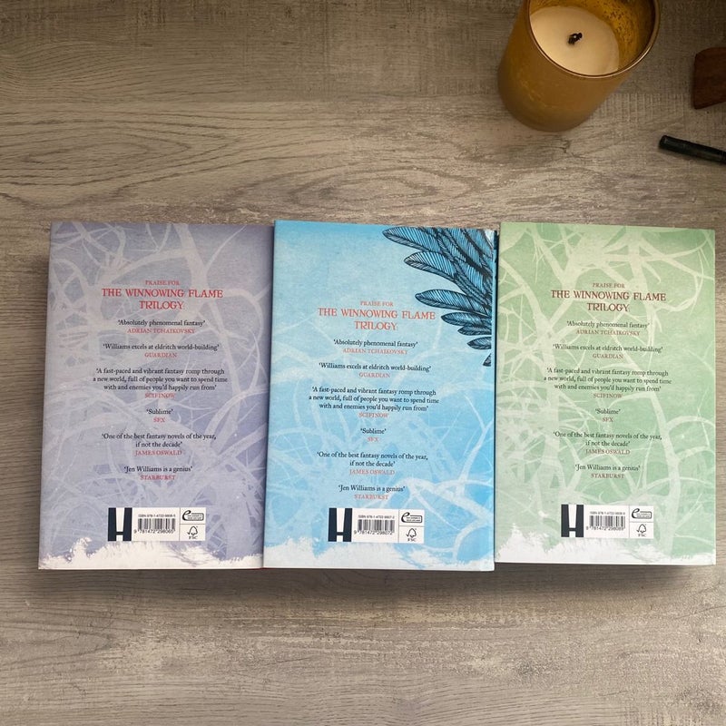 The Winnowing Flame trilogy, Broken Binding by Jen Williams, Hardcover | Pangobooks