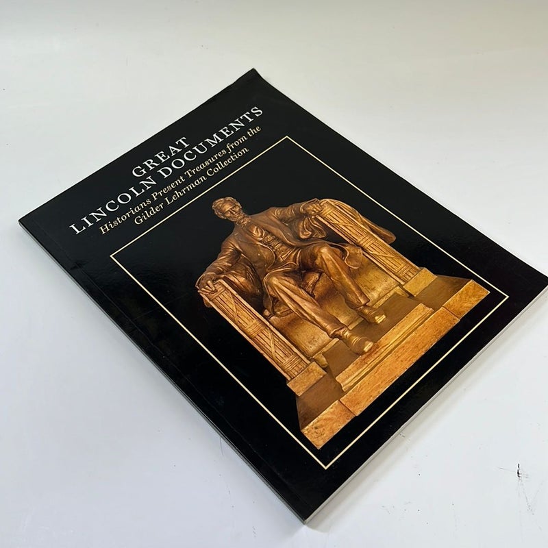 Great Lincoln Documents by Douglas L. Wilson, Ronald C. White, Russell ...