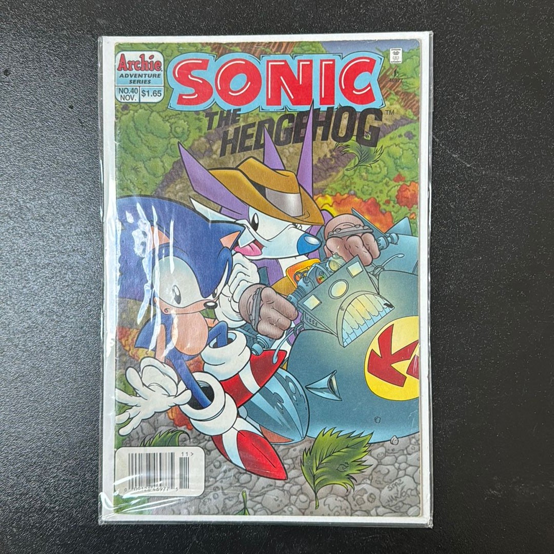 Sonic the Hedgehog # 40 Archer Comics by Archie Adventure Series ...