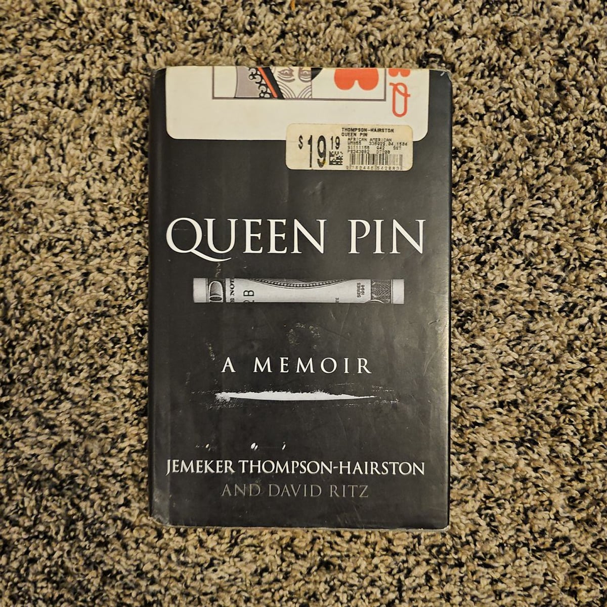 Queen Pin by David Ritz, Jemeker Thompson-Hairston