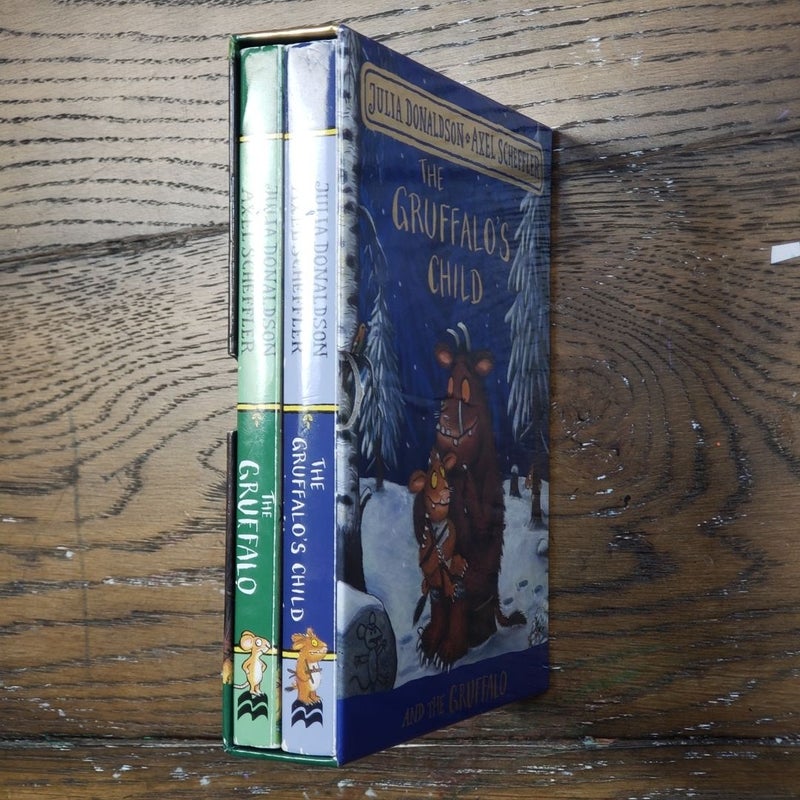 The Gruffalo and the Gruffalo's Child Board Book Gift Slipcase by Julia ...