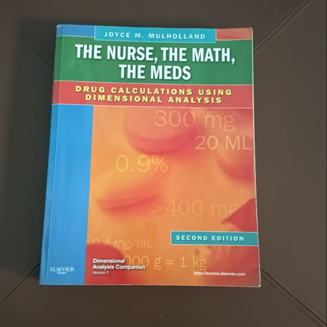 The Nurse, the Math, the Meds by Joyce L. Mulholland, Susan Turner