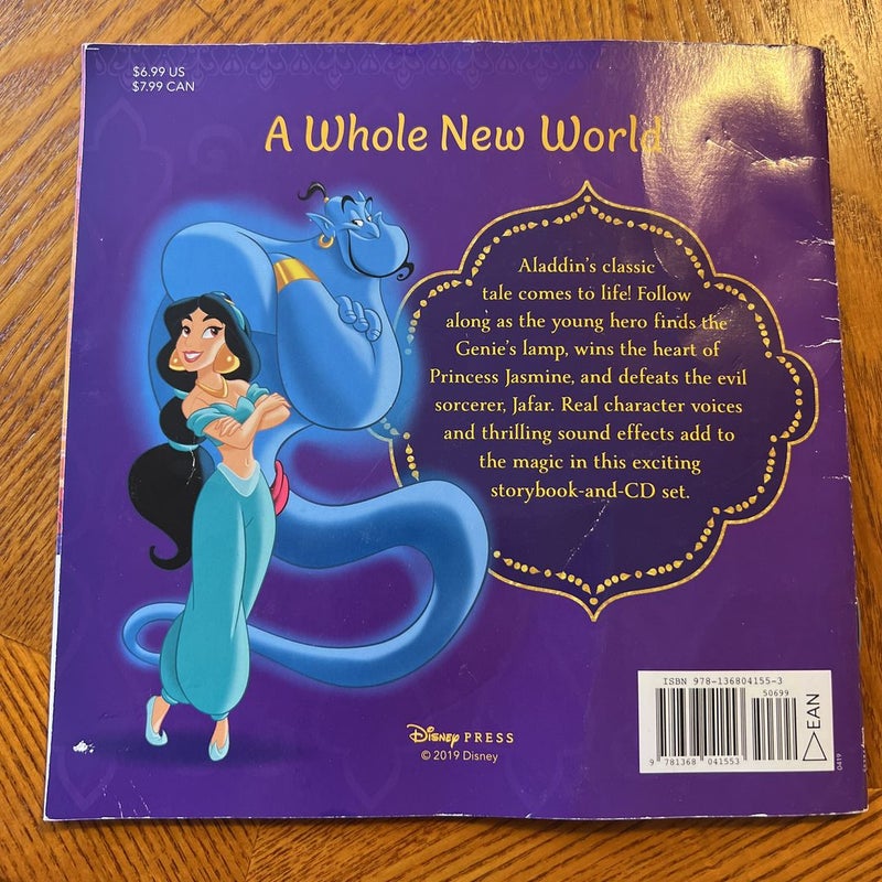 Aladdin Read-Along Storybook and CD by Disney Books, Paperback | Pangobooks