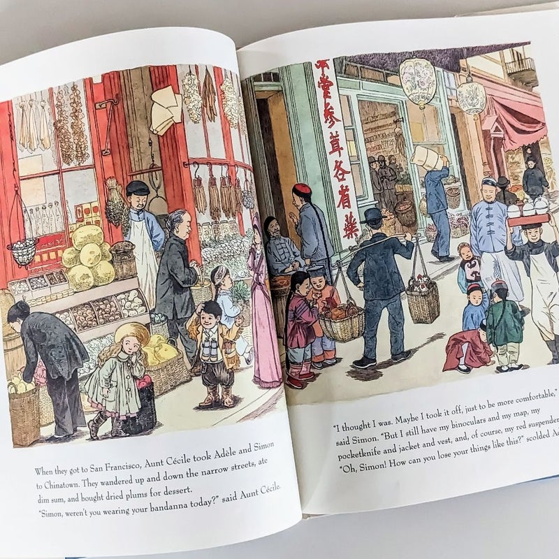 Adèle and Simon in America