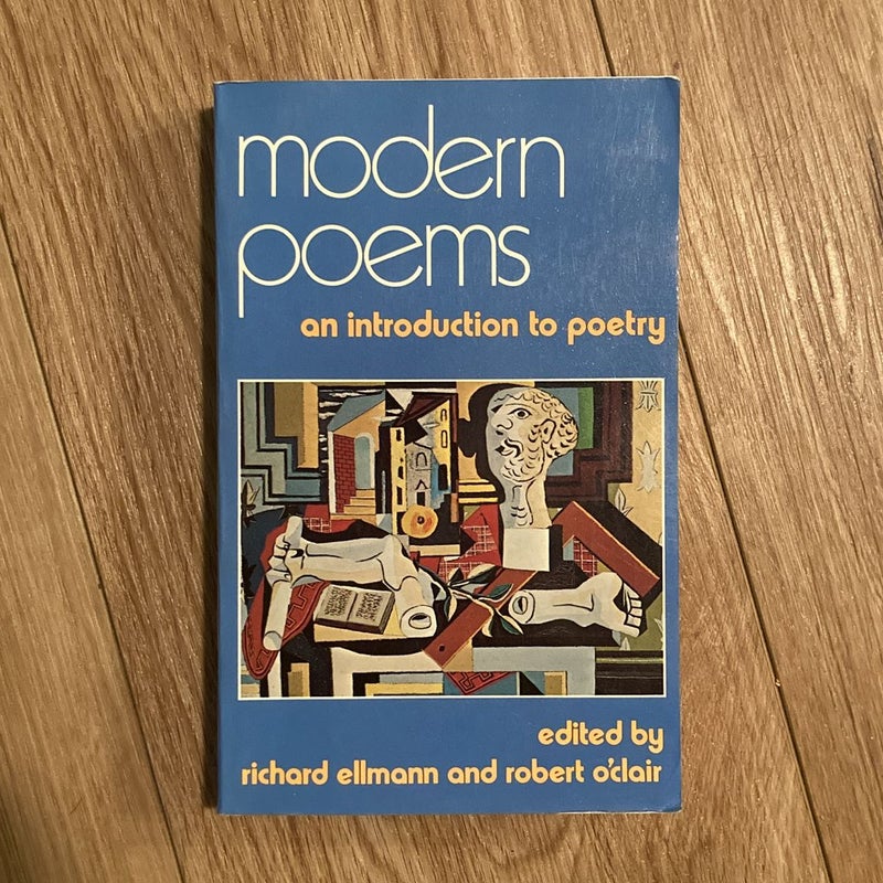 Modern Poems by Richard Ellmann
