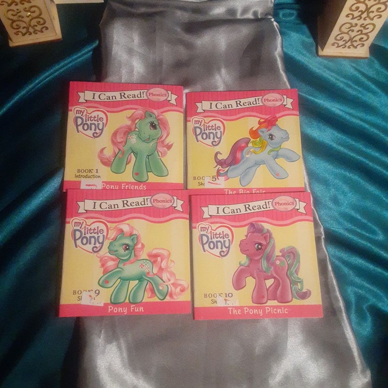 My Little Pony book lot! Phonics, Princess Collection, Ponyville ...