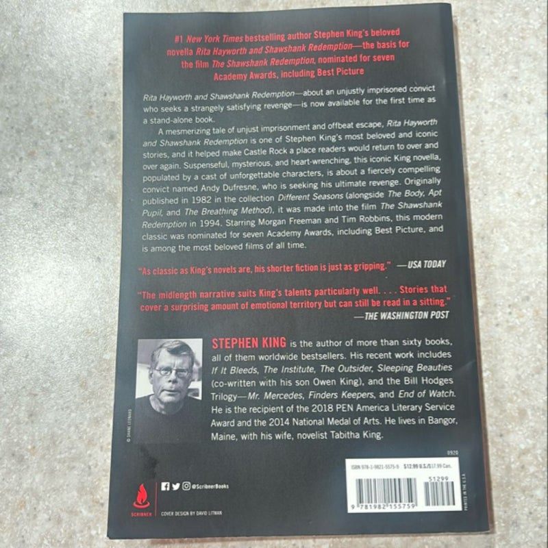 Rita Hayworth and Shawshank Redemption by Stephen King