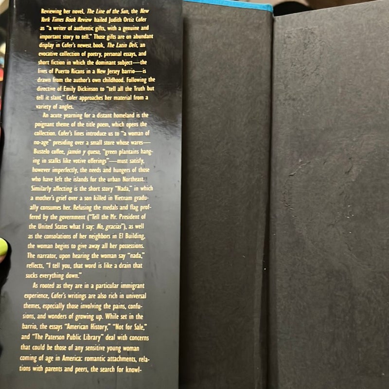 The Latin Deli by Judith Ortiz Cofer, Hardcover | Pangobooks