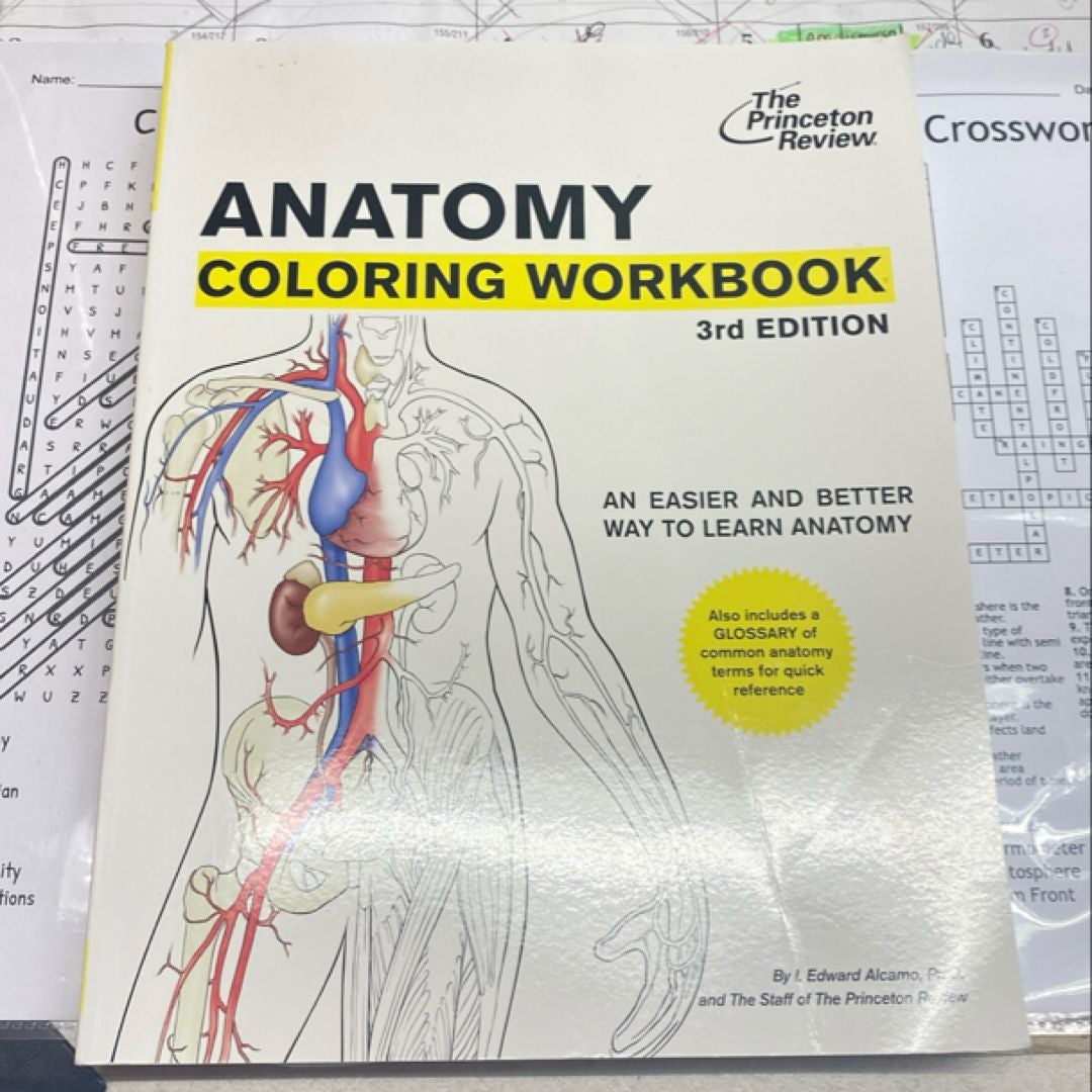 Anatomy Coloring Workbook by Princeton Review Staff