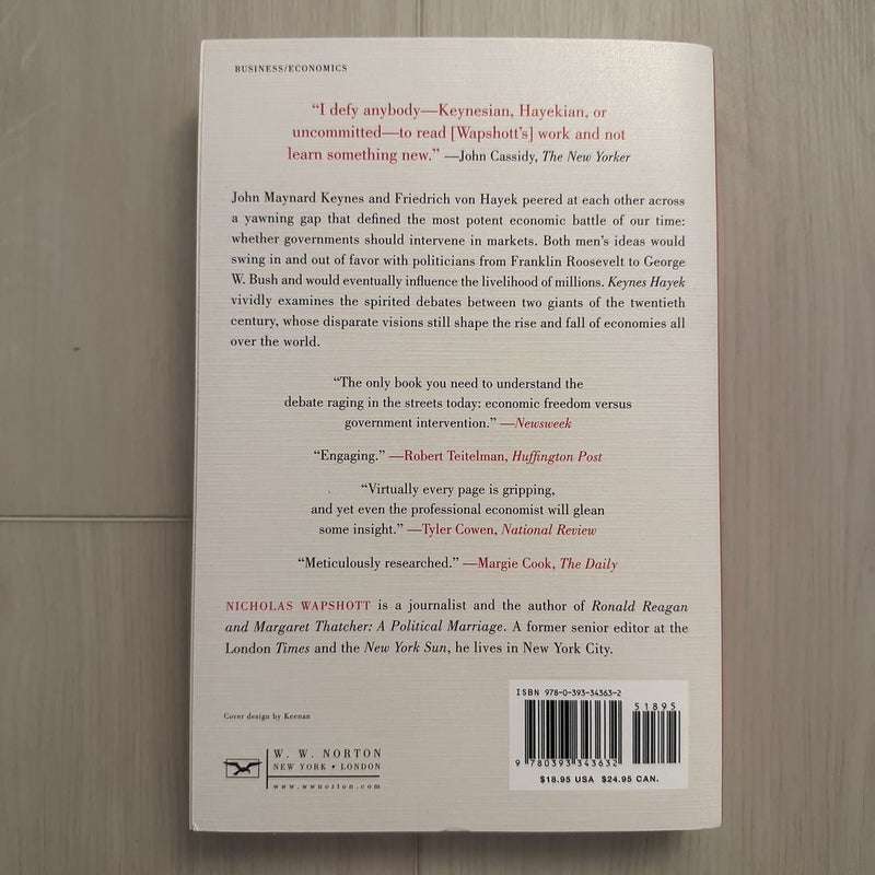 Keynes Hayek by Nicholas Wapshott, Paperback | Pangobooks