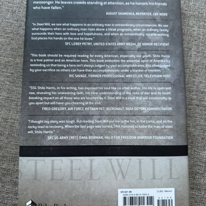 Steel Will by Shilo Harris, Hardcover | Pangobooks