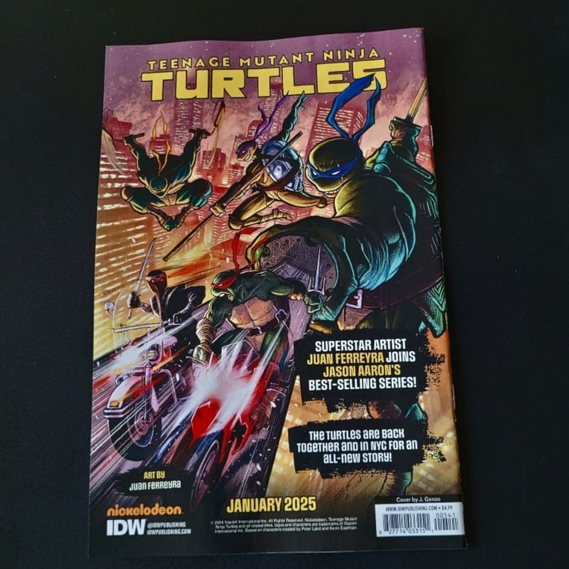Teenage Mutant Ninja Turtles #5 by Jason Aaron , Paperback | Pangobooks