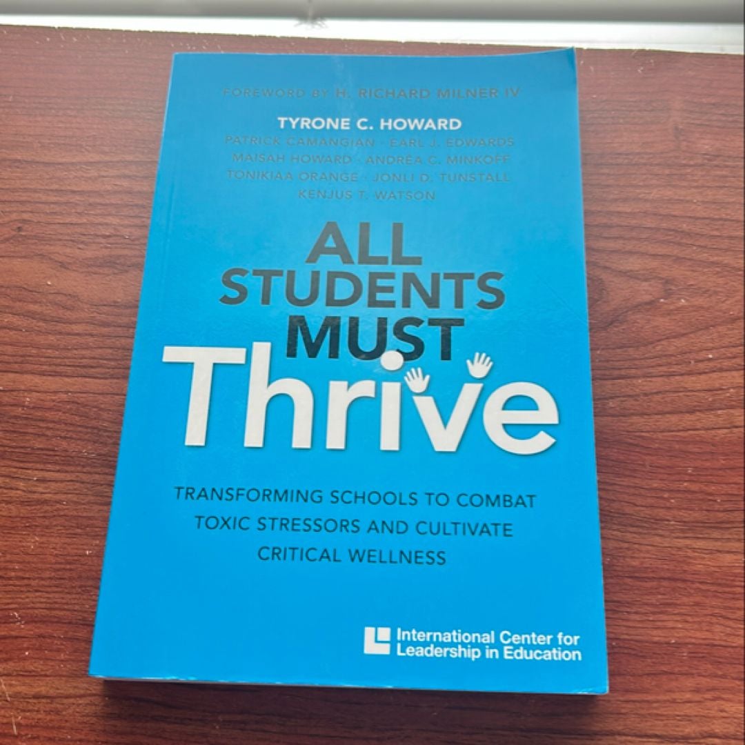 All Students Must Thrive by Tyrone C. Howard, Paperback | Pangobooks