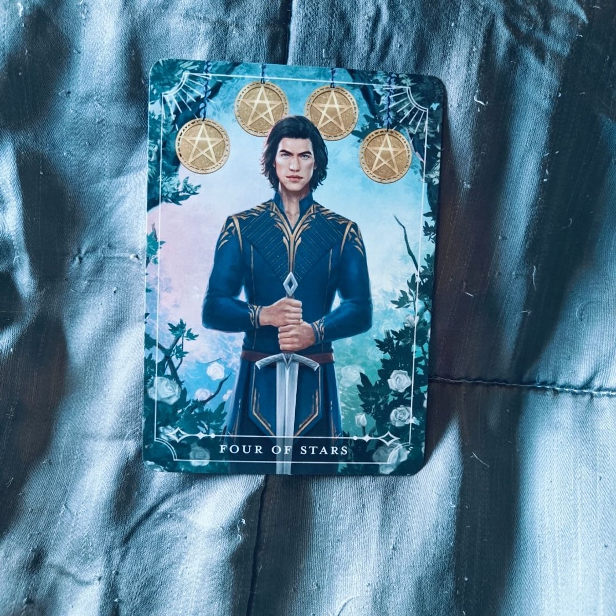 Fairyloot Tarot Card - Four of Stars by Fairyloot , Paperback | Pangobooks