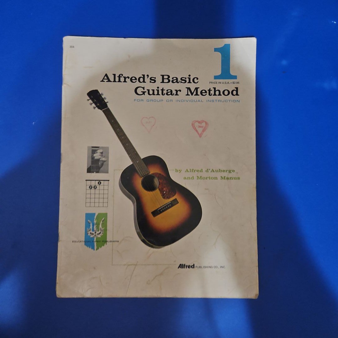 Alfred's Basic Guitar Method 1 by Alfred d'Auberge & Morton Manus ...
