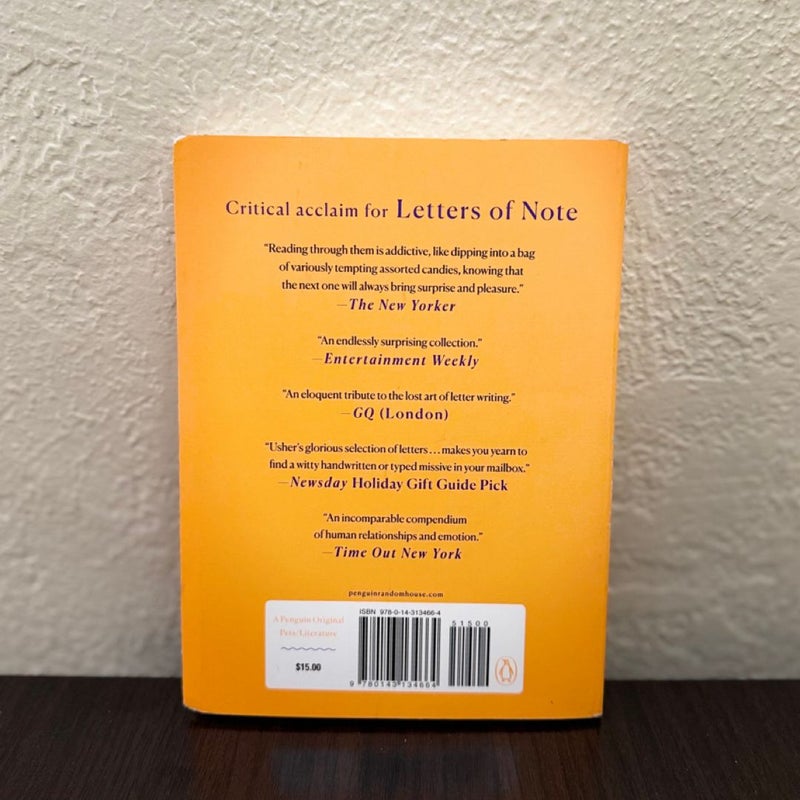 Letters of Note by Shaun Usher