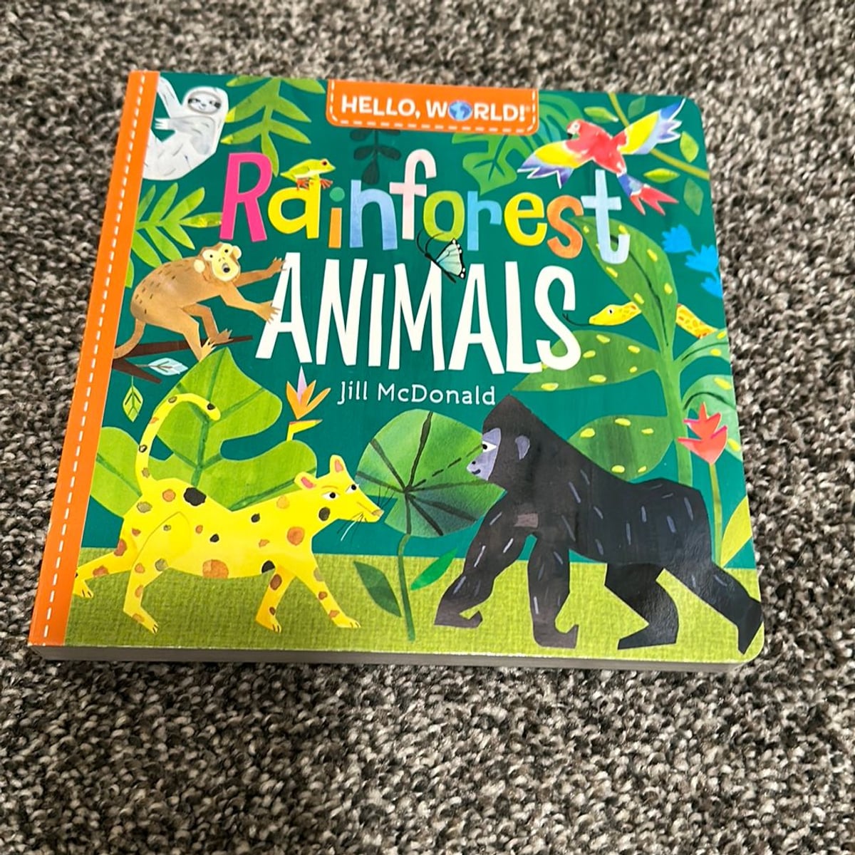 Hello, World! Rainforest Animals by Jill McDonald