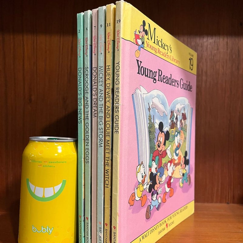 Lot of 6 Vintage Children's Books - Mickey's Young Readers Library by ...