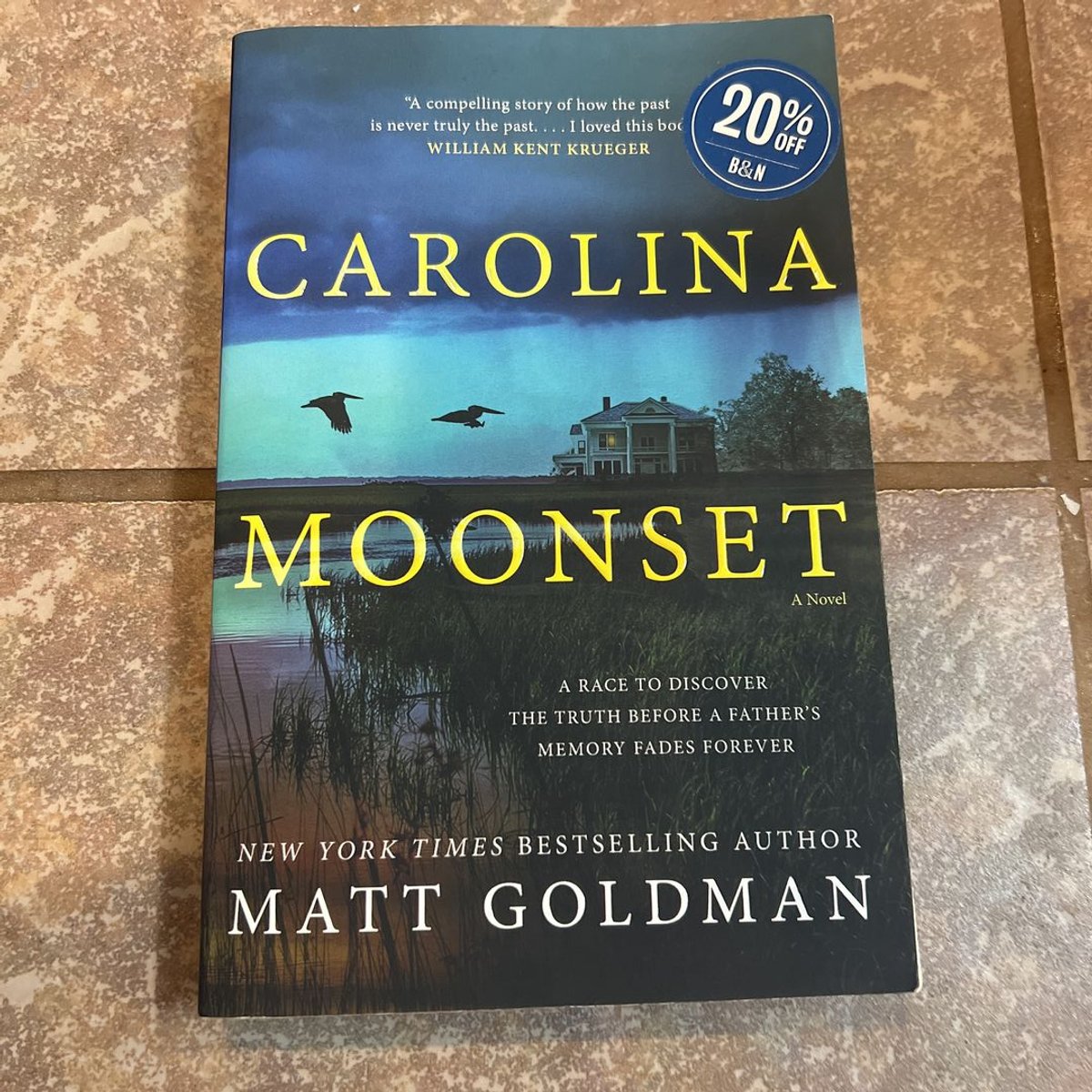 Carolina Moonset by Matt Goldman
