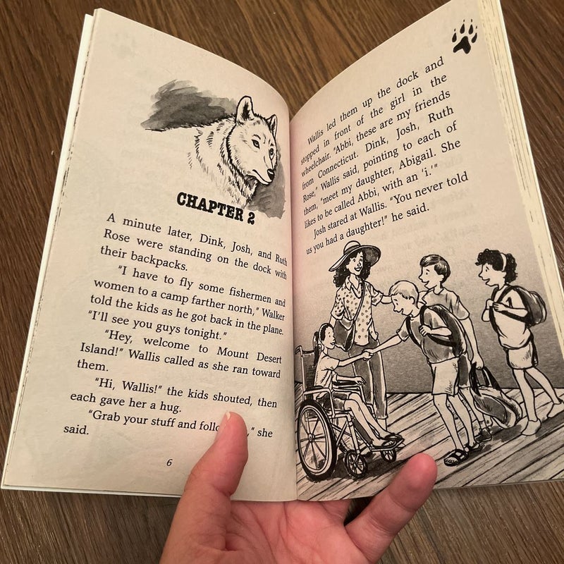 A to Z Mysteries: the White Wolf by Ron Roy