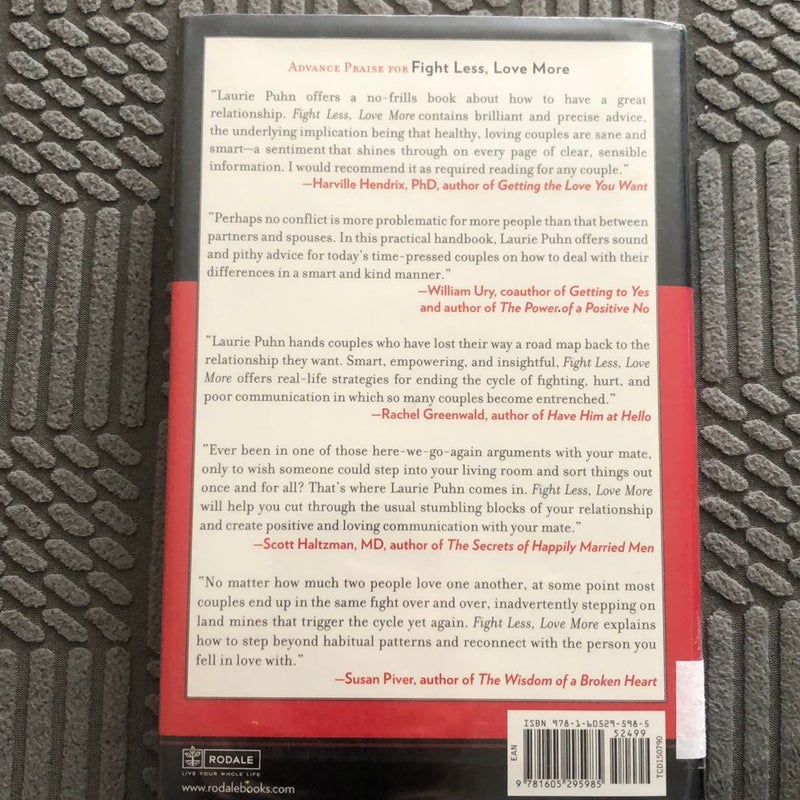 Fight Less, Love More by Laurie Puhn, Hardcover | Pangobooks