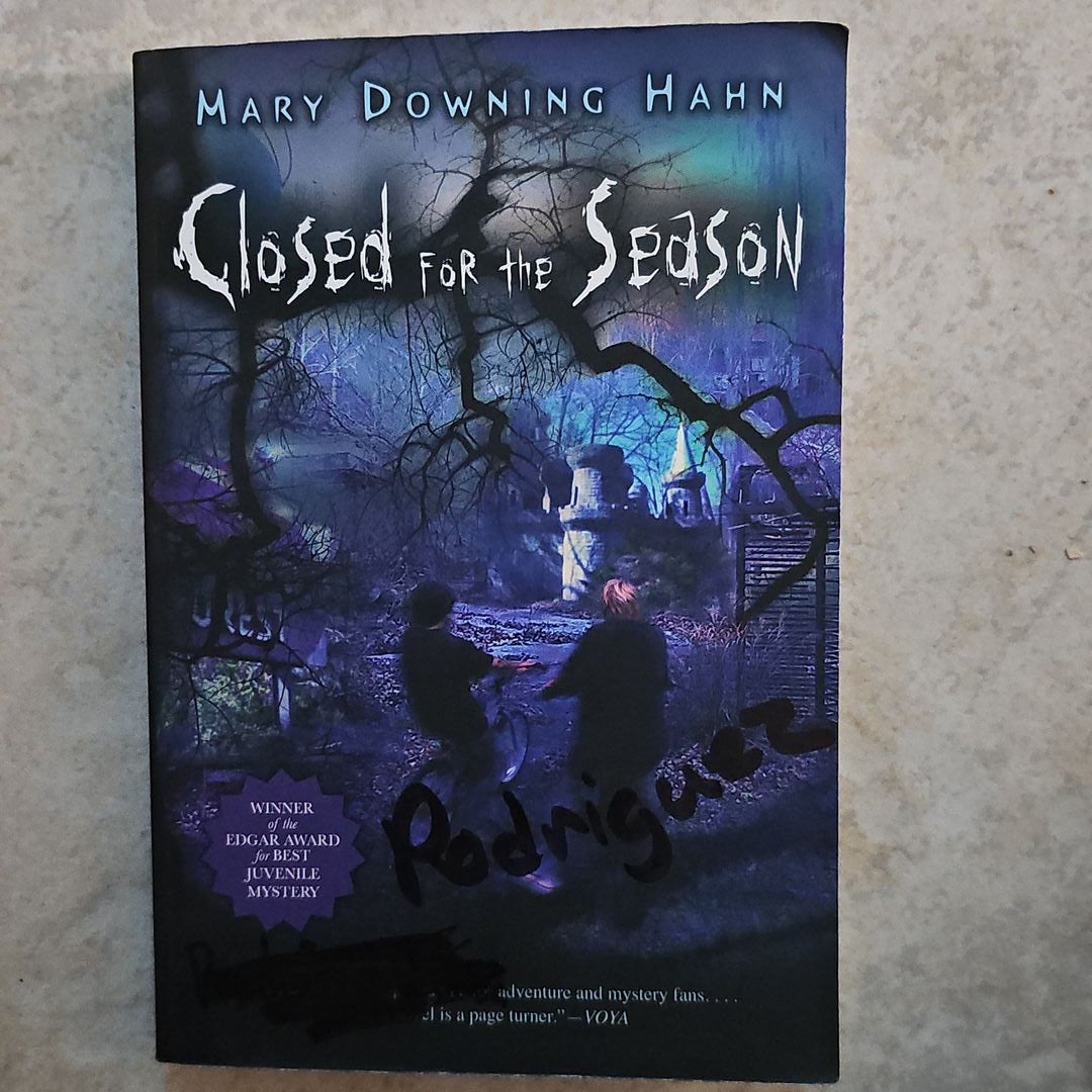 Closed for the Season by Mary Downing Hahn