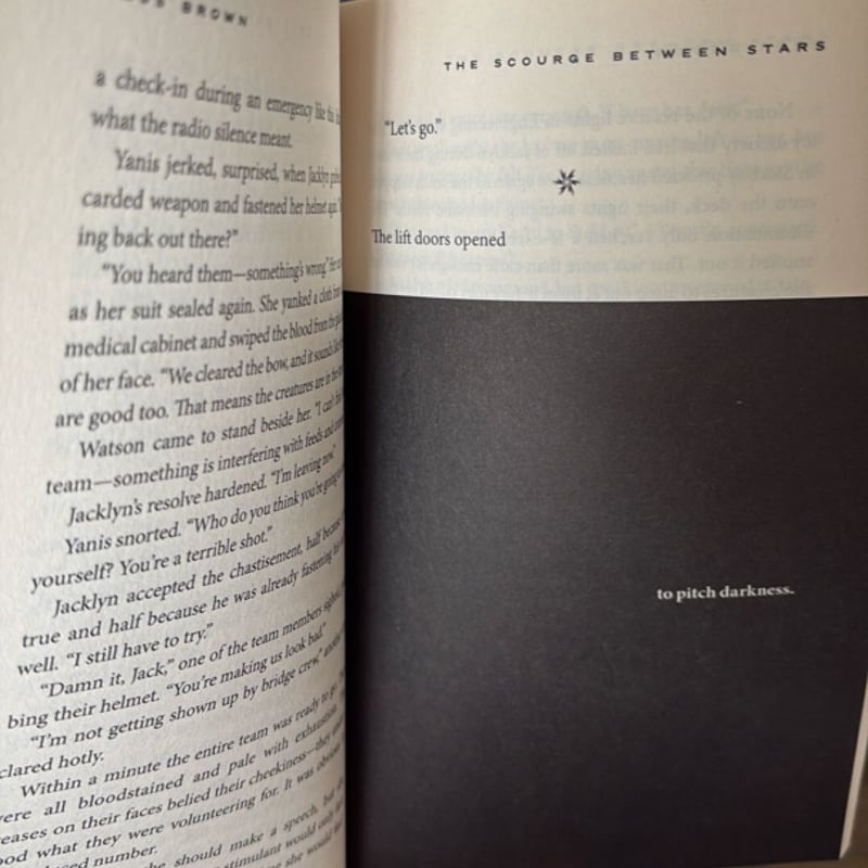 The Scourge Between Stars by Ness Brown, Paperback | Pangobooks