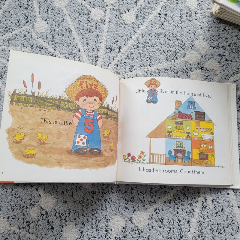 Vintage My Fist Steps to Reading, My First Steps to Math & Childs World ...