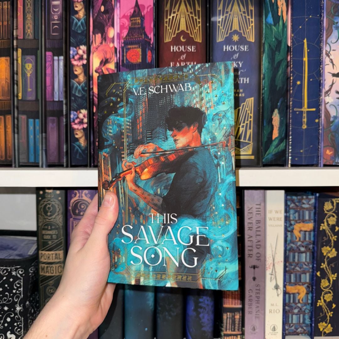 This Savage Song (Illumicrate Edition) by V.E. Schwab , Hardcover ...