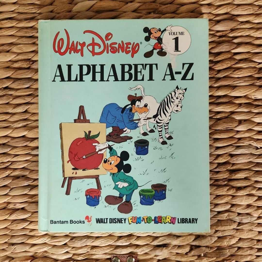 Walt Disney Alphabet A-Z by Disney, Hardcover | Pangobooks
