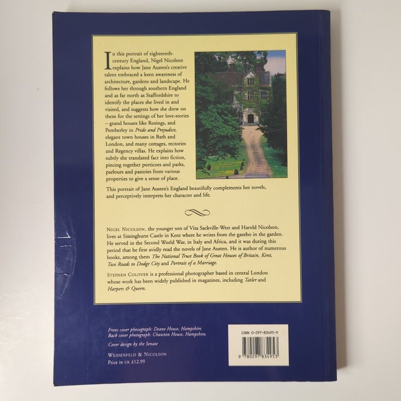The World of Jane Austen by Nigel Nicolson, Stephen Colover