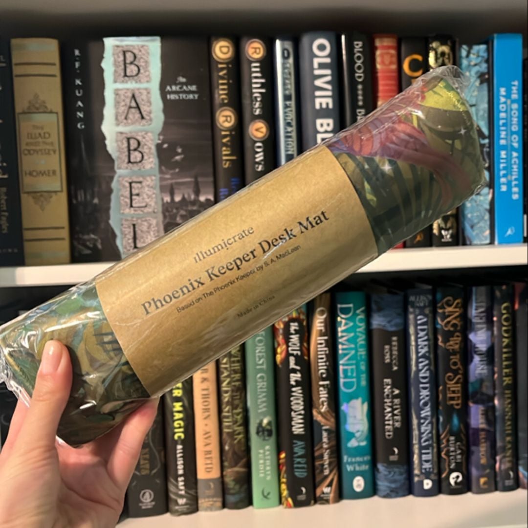 Phoenix Keeper Desk Mat by Illumicrate, Hardcover | Pangobooks