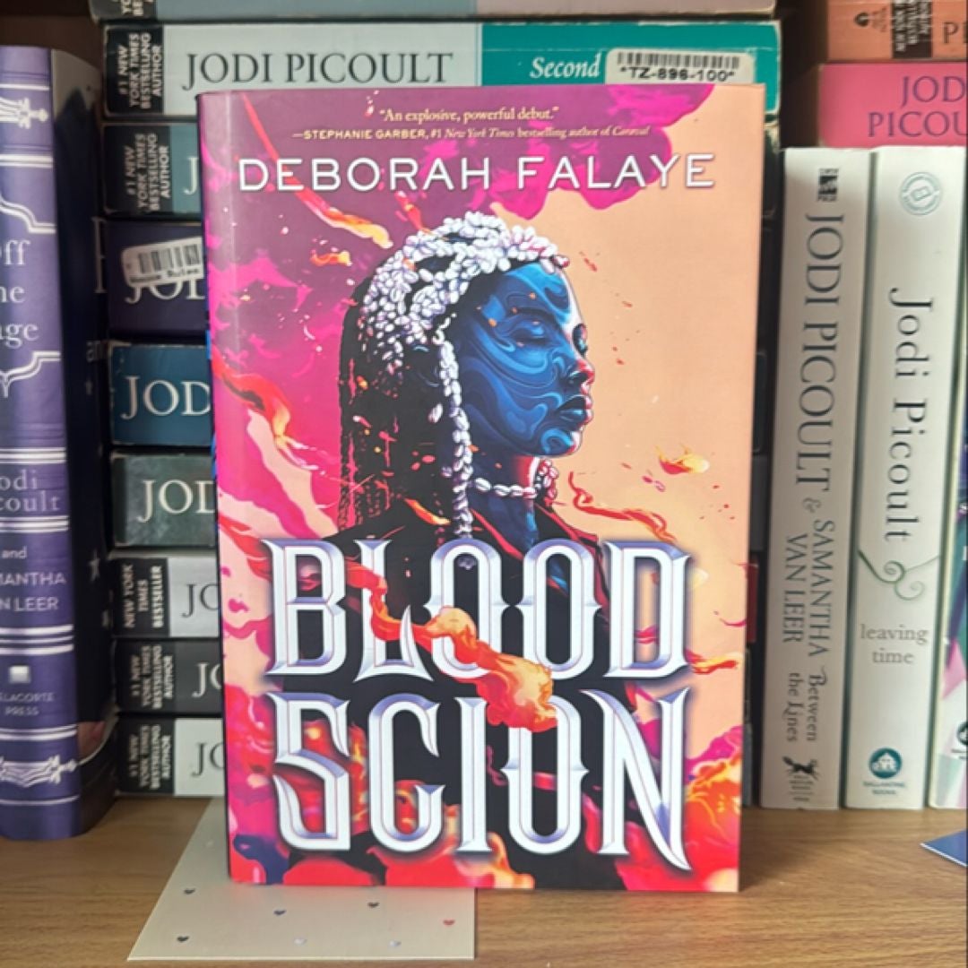 Blood Scion SIGNED FAIRYLOOT by Deborah Falaye , Hardcover | Pangobooks