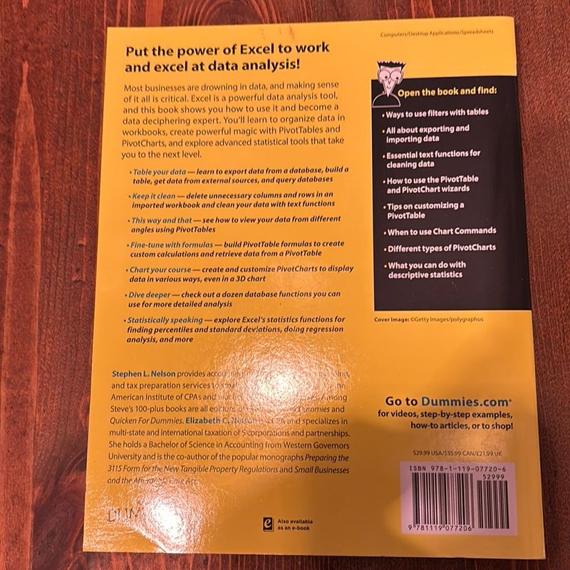 Excel Data Analysis by Stephen L. Nelson, Elizabeth C. Nelson ...