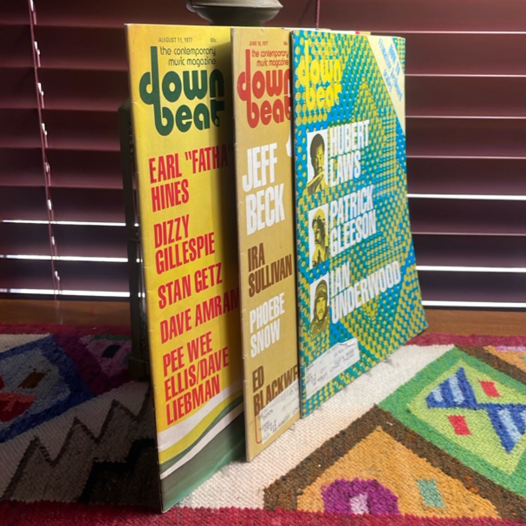 Down Beat - lot of 3 1977 issues by Down Beat Magazine, Paperback ...