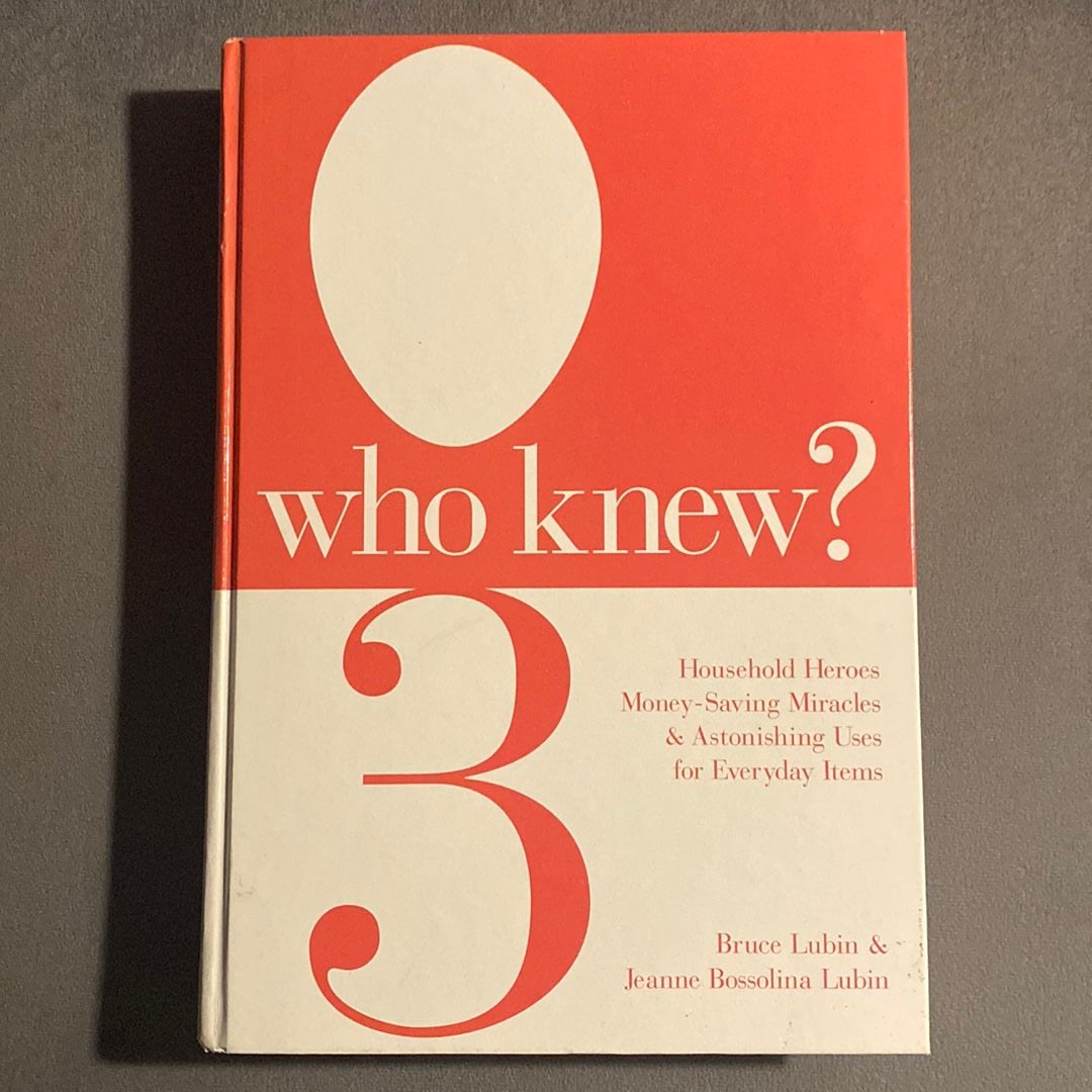 Who Knew? 3 Collector's Edition by Bruce Lubin, Jeanne Bossolina-Lubin