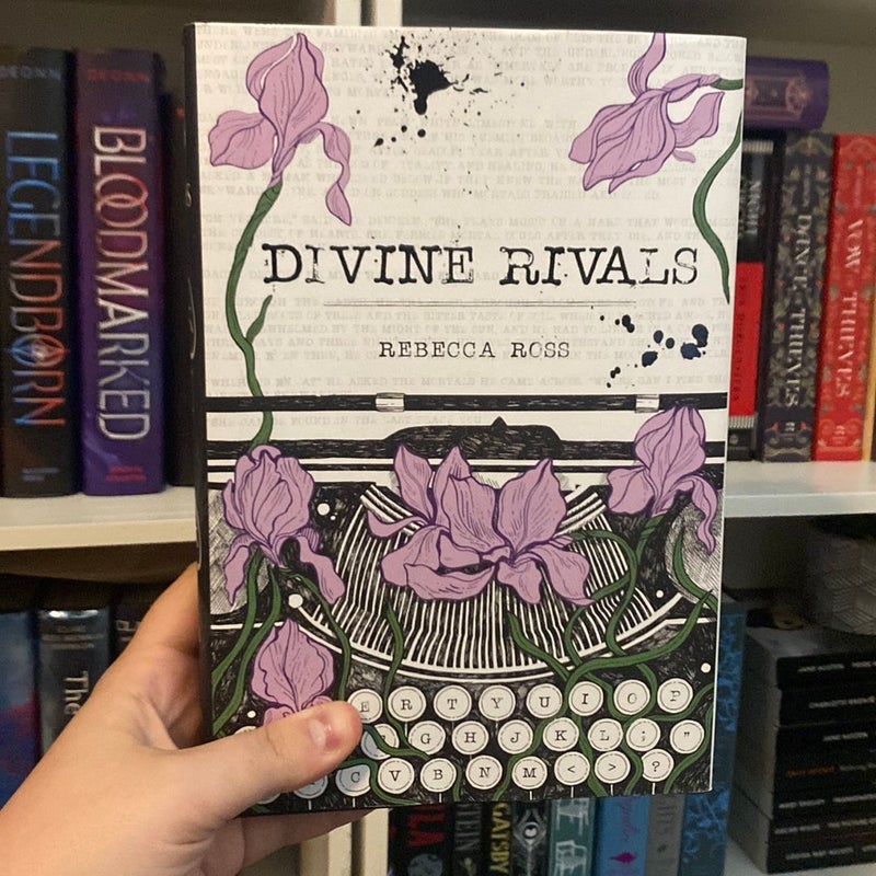 Divine Rivals by Rebecca Ross , Hardcover | Pangobooks