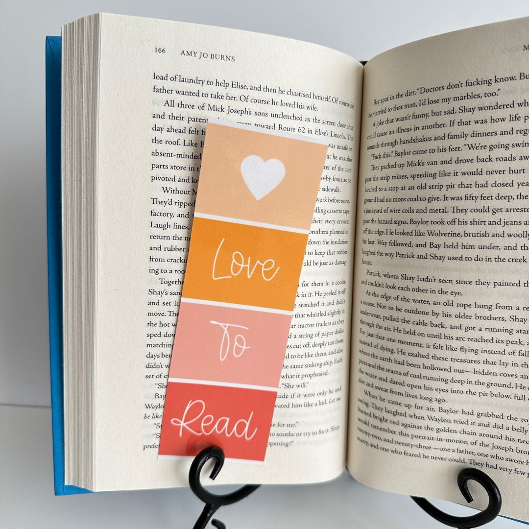 “Love to Read” Bookmark by Made by ManatakaCottage, Paperback | Pangobooks
