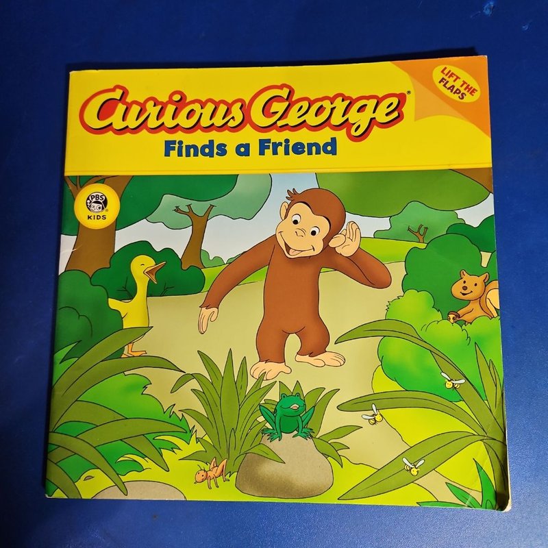 Curious George Finds a Friend by Stephen Krensky, Bruce Akiyama, H. A ...