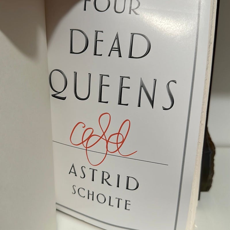 Four Dead Queens by Astrid Scholte, Hardcover | Pangobooks
