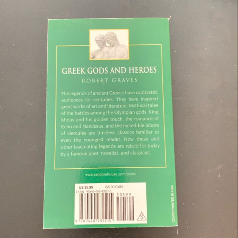 Greek Gods and Heroes by Robert Graves