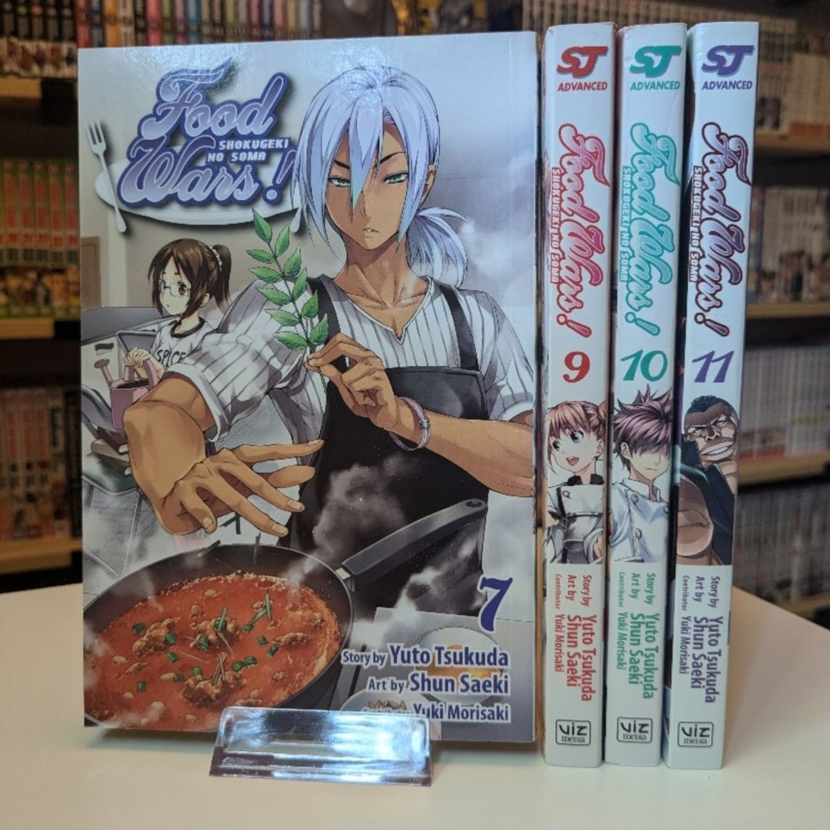 Food Wars! Manga Volumes 7, 9, 10 & 11 by Yuto Tsukuda, Paperback ...
