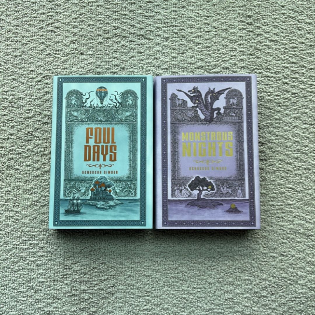 Foul Days & Monstrous Nights (Owlcrate) by Genoveva Dimova, Hardcover ...