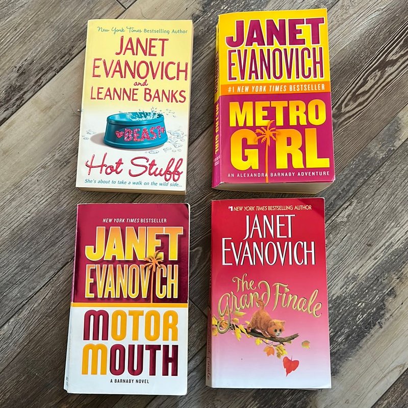 Collection of Janet Evanovich Books - 4 in All by Janet Evanovich ...
