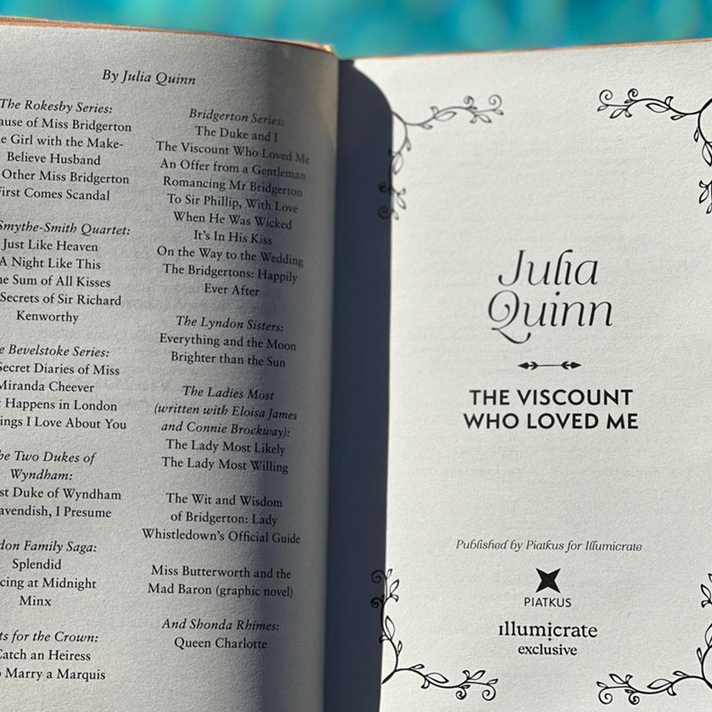 Afterlight Illumicrate The Viscount Who Loved Me Julia Quinn ...
