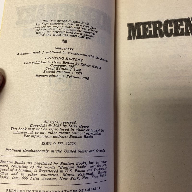 Mercenary by Col. Mike Hoare, Paperback | Pangobooks
