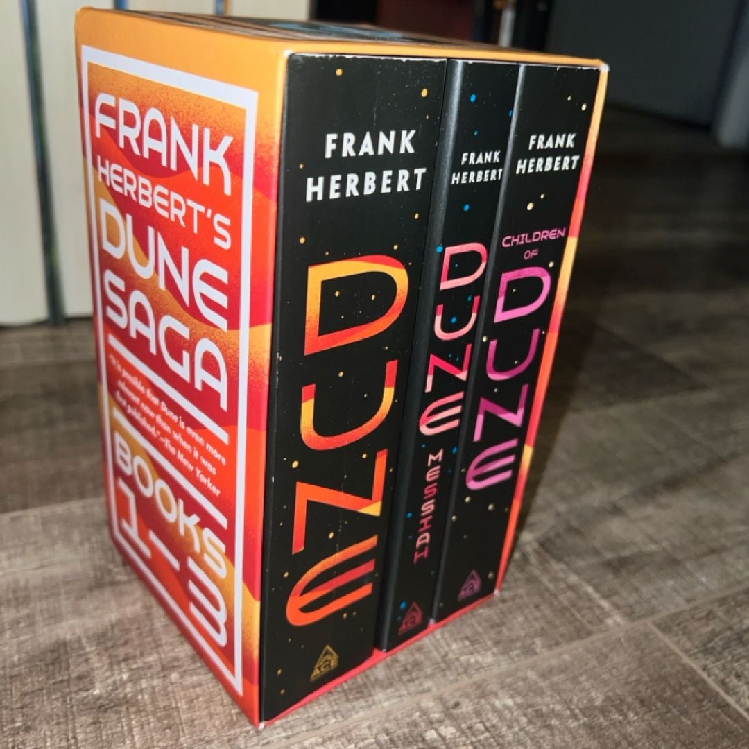 Frank Herbert's Dune Saga 3-Book Boxed Set by Frank Herbert, Paperback ...