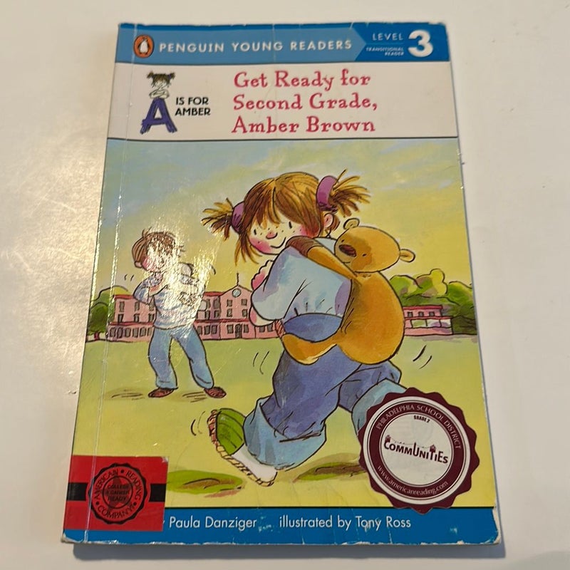 Get Ready for Second Grade, Amber Brown by Paula Danziger, Paperback ...